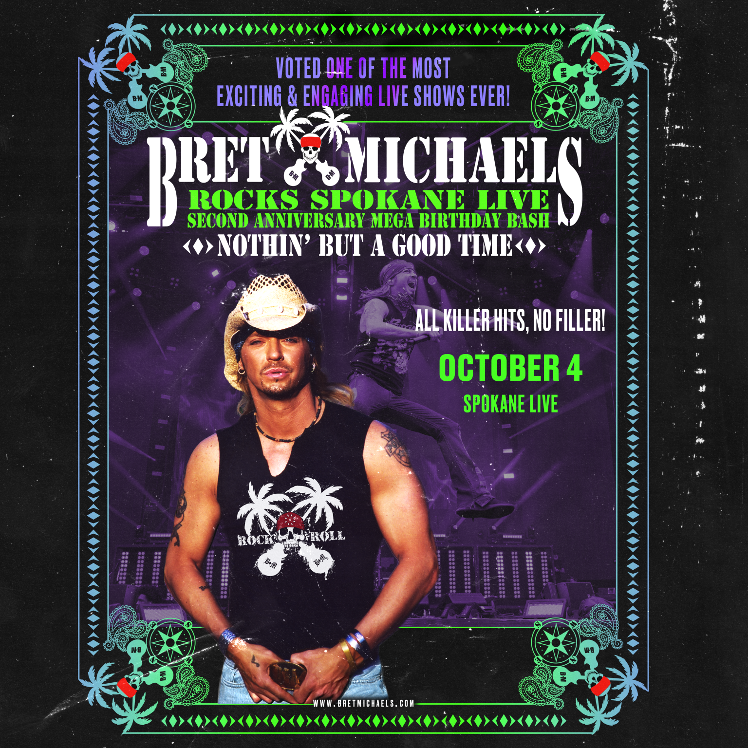Bret Michaels - Spokane Tribe Casino